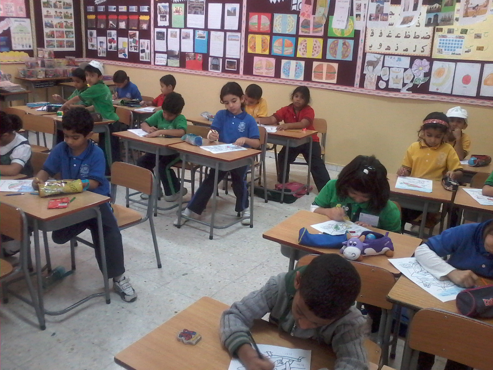 Arab Unity School Grade 1 C Blog Maths Addition Colouring Activity arab-unity-school-grade-1-c-blog-maths-addition-colouring-activity
