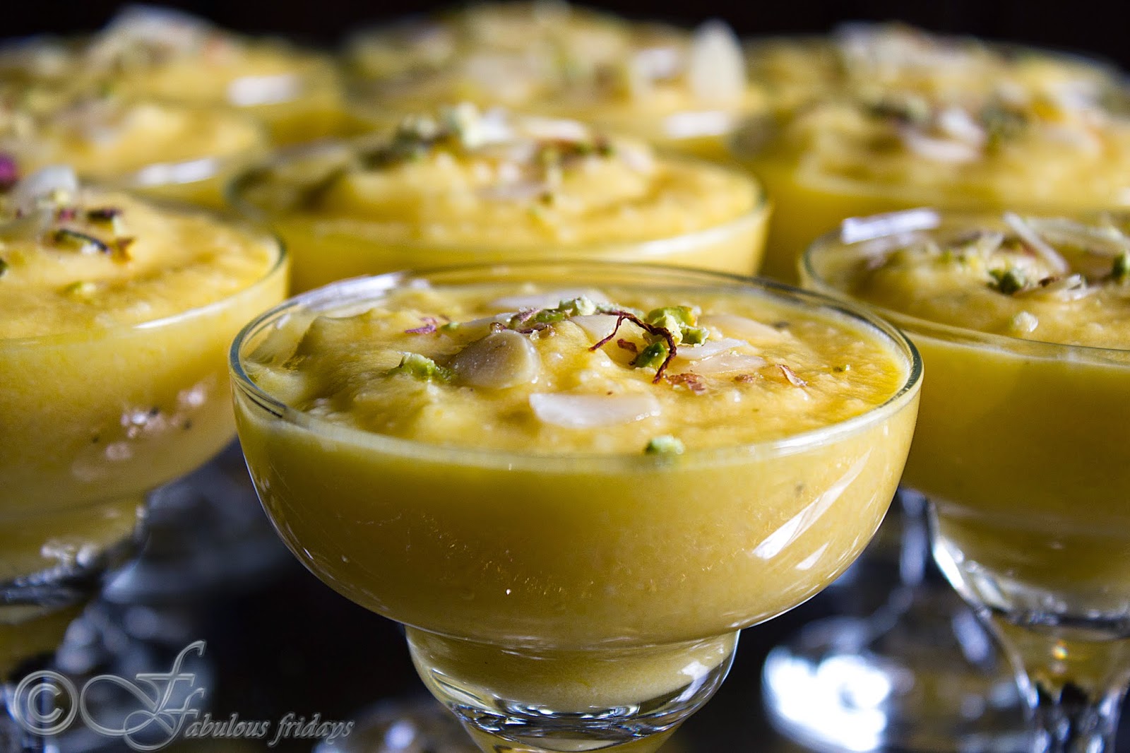 fabulous fridays: Mango Phirni