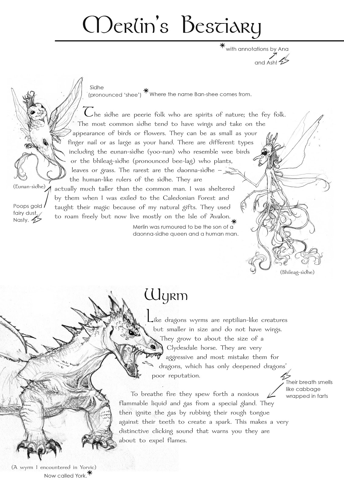 The Illustrative Themo H Peel: Beastly fonts