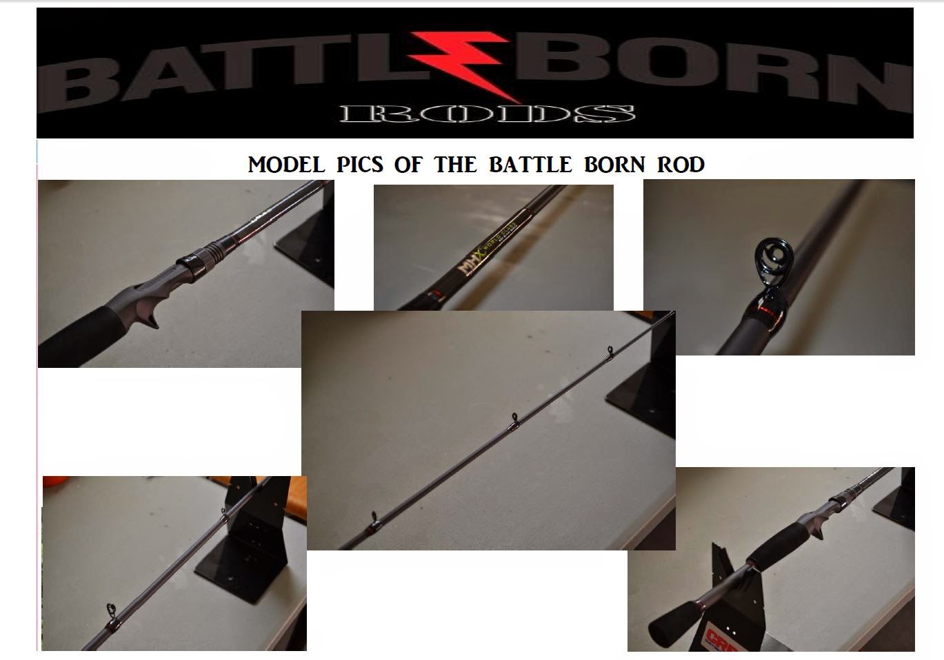 1-2-6 Fishing: Customized & HandBuilt Pre-Designed Rods - BATTLE BORN Rods