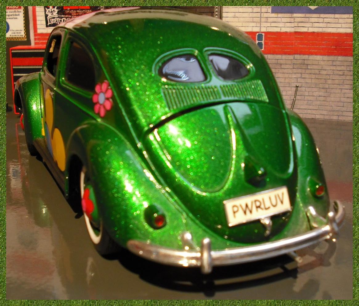 decochecicos...: VW Beetle "Flower Power"