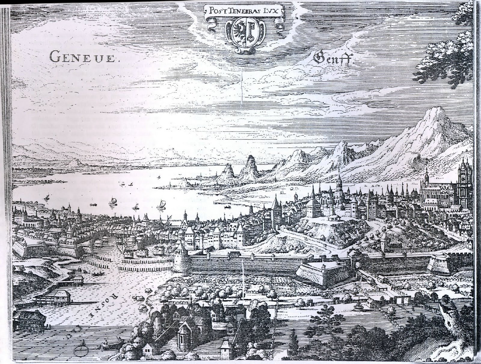 A Genebra de João Calvino.