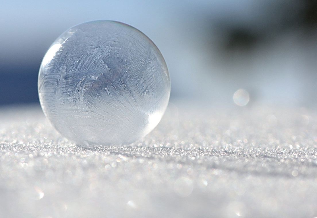 spagosmail: Fotografija zamrznutog mjehura od sapunice