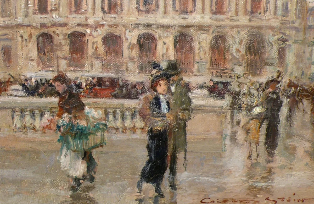 Georges Stein | Parisian Street Scene painter | Tutt'Art@ | Pittura ...