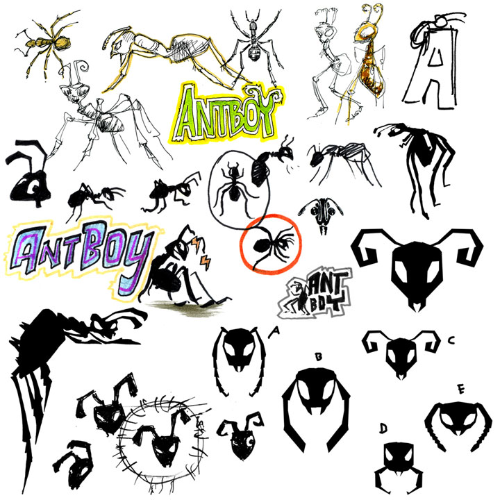 Erik Petri Illustration: Antboy - the logo from the books is being used ...