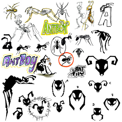 Erik Petri Illustration: Antboy - the logo from the books is being used ...