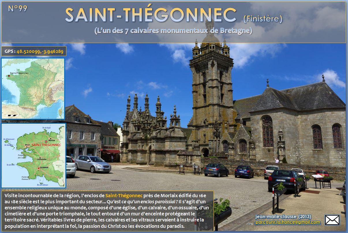 Parcourir la France: 99 - SAINT THÉGONNEC. Finistère ( -29)