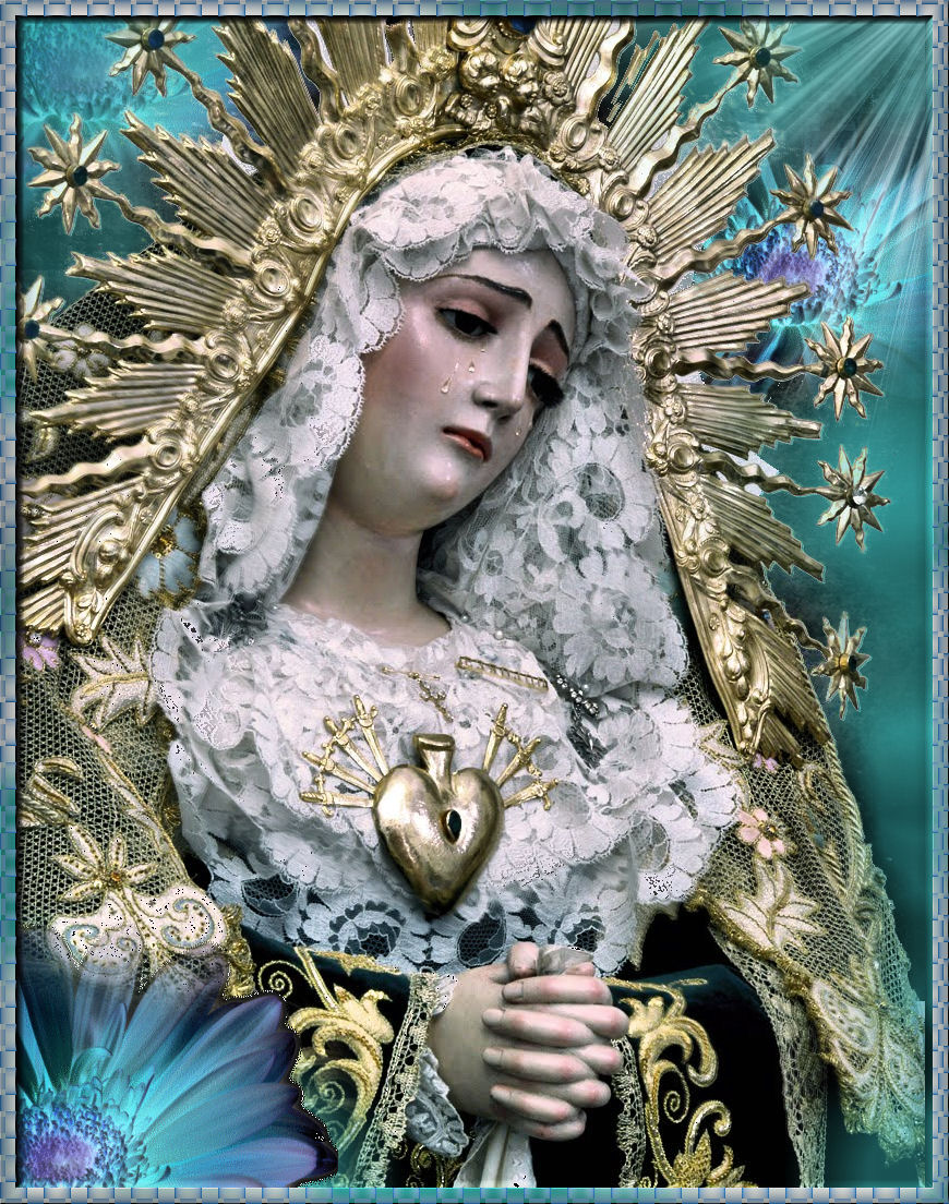 Santa María, Madre de Dios y Madre nuestra: Imágenes Virgen Dolorosa