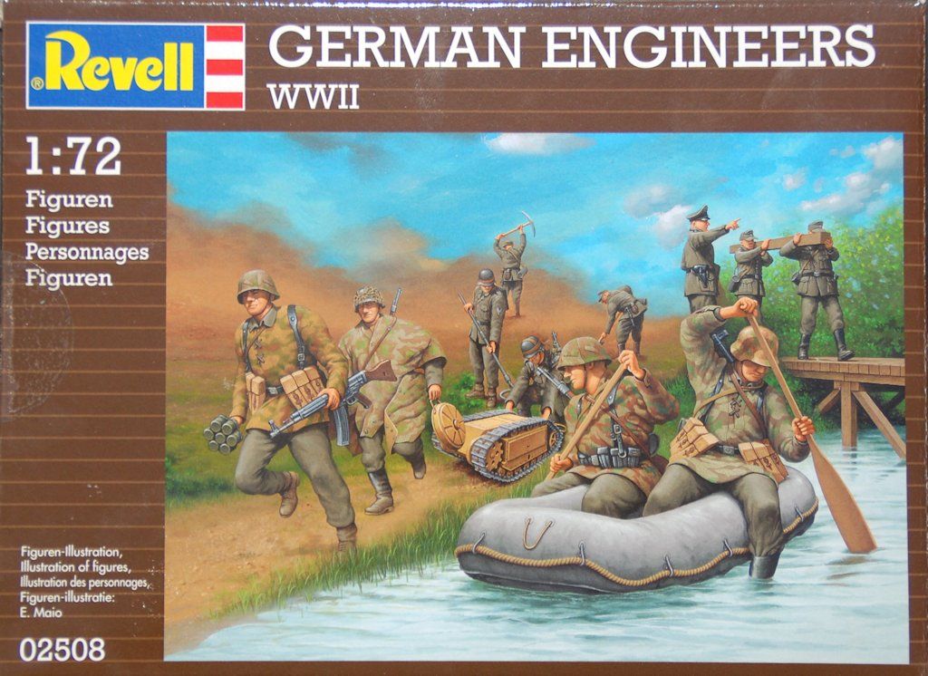 Tank Taco: Revell 1/72 WWII German Engineers