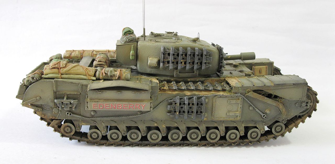 Panzerserra Bunker- Military Scale Models in 1/35 scale: Churchill Mk V ...