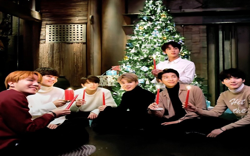 BTS hizo una presentación para la víspera de Navidad y año nuevo en el ...