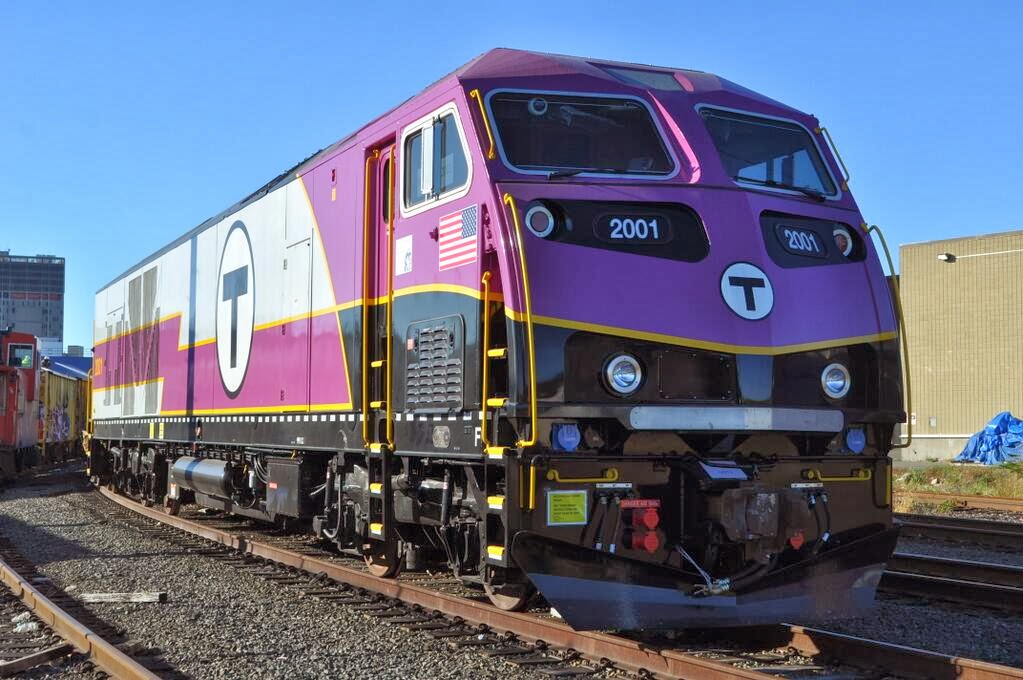 Boston to a T: First of 40 New Locomotives Arrive in Boston