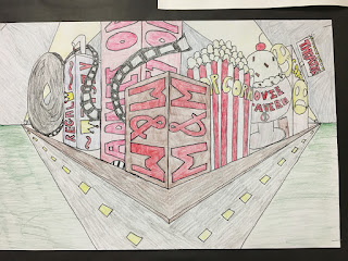 The Art Room At St.Elizabeth Parish School: 7th Grade: Two-Point ...