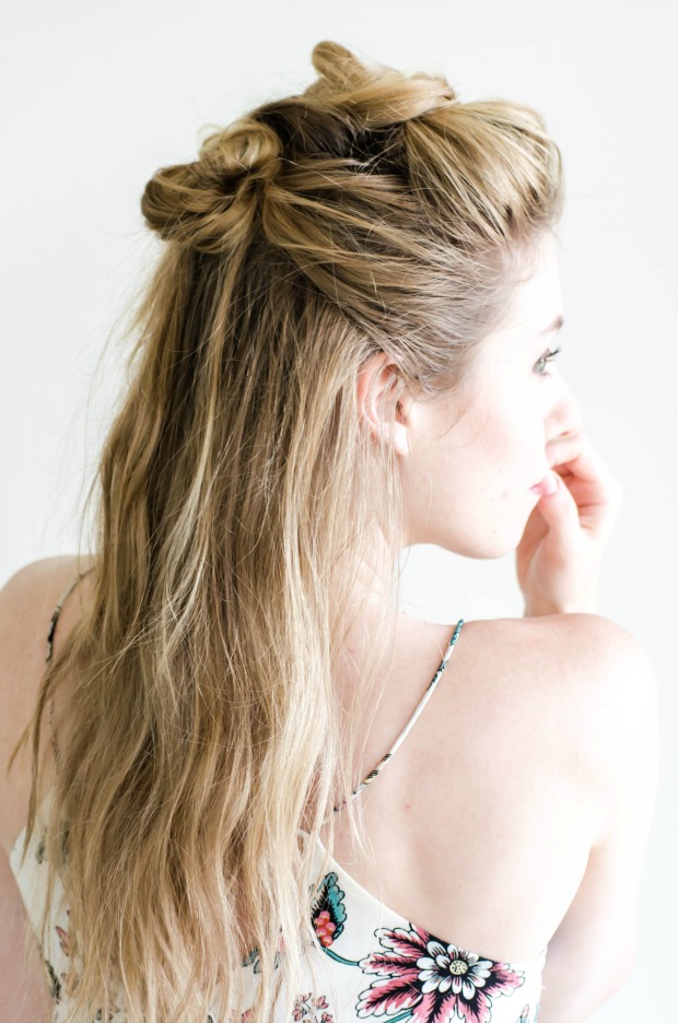 Bohemian Knotted Twist Tutorial | The Nosh Life