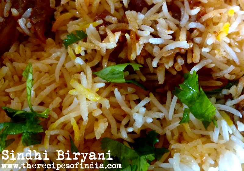 The Recipes of India: Sindhi Biryani Recipe | How to Make Sindhi ...