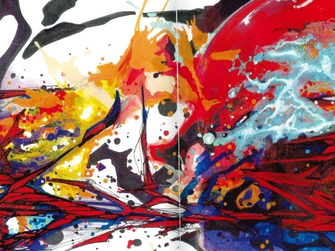 Graffiti Book : Belgian Artists On Paper - The Red Edition Art on Train