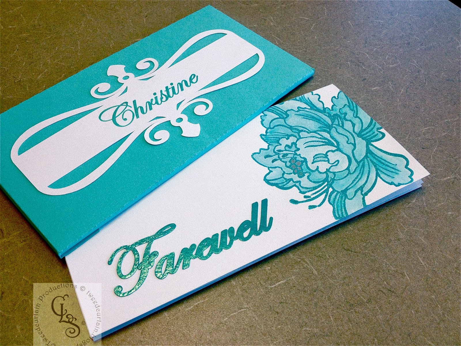 Tweedcurtain Productions: Stampendous Jumbo Peony Farewell