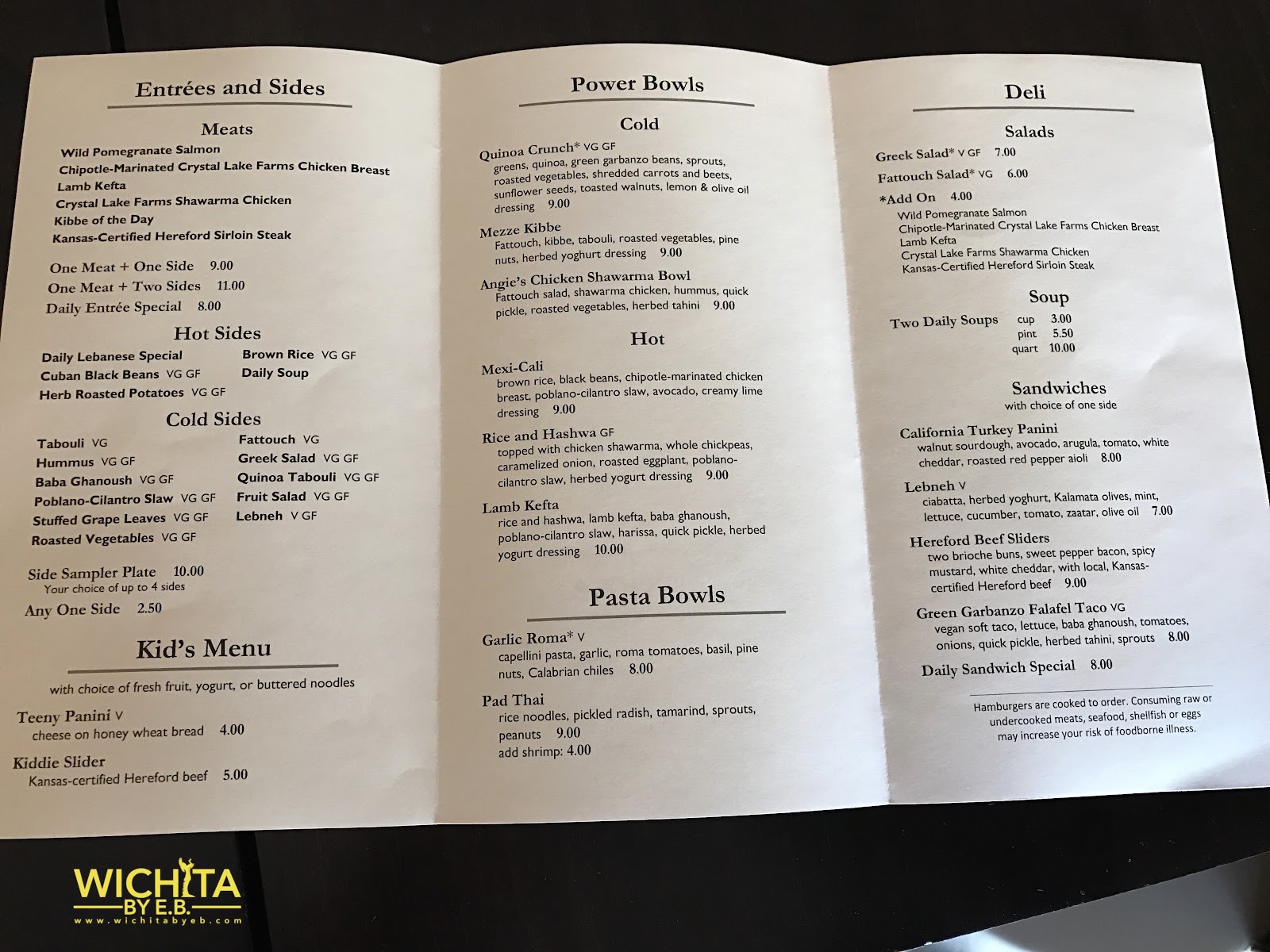 A Test Run of Two Olives - A Gourmet Cafe | Wichita By E.B.