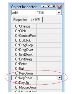 Mengenal Komponen TEdit Delphi - Pensilkode