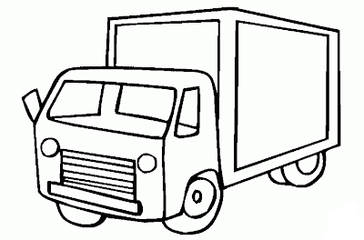 Modele de CAMIOANE de colorat pentru copii :: Fise de lucru - gradinita ...