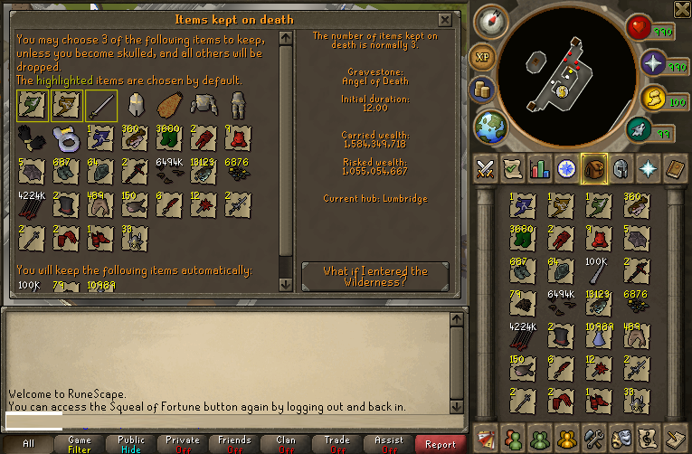 Free Runescape accounts