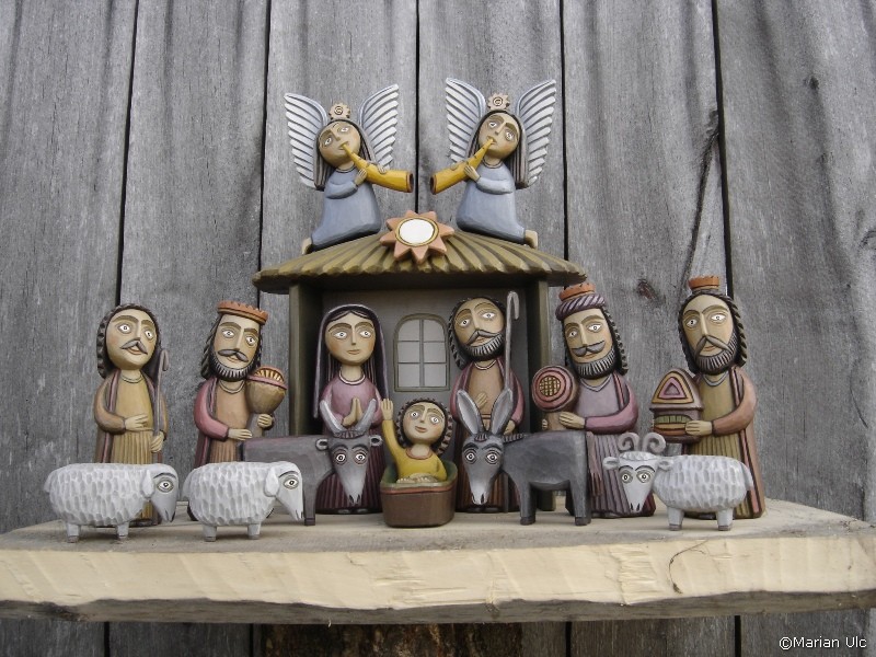 POLSKA WIRTUALNA: Marian Ulc. Rzeźba ludowa.