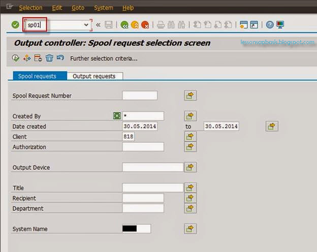 Lesson Sap Basis Administration How To Delete Spool Request In Queue That Causing Abap Runtime