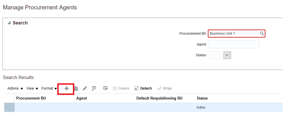 The Oracle Prodigy: Set Procurement Agents in Oracle Fusion Applications
