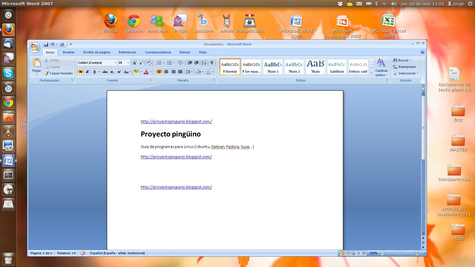 Procesadores de texto para Linux: Crea y edita documentos en formato ...