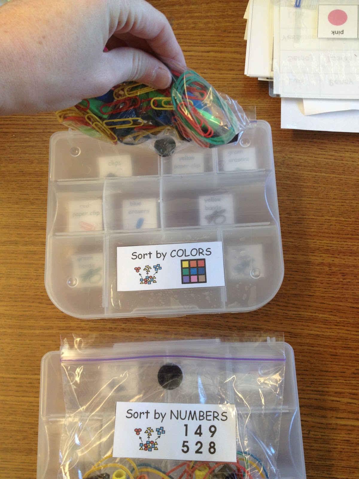 Autism Tank: Sorting Office Supplies