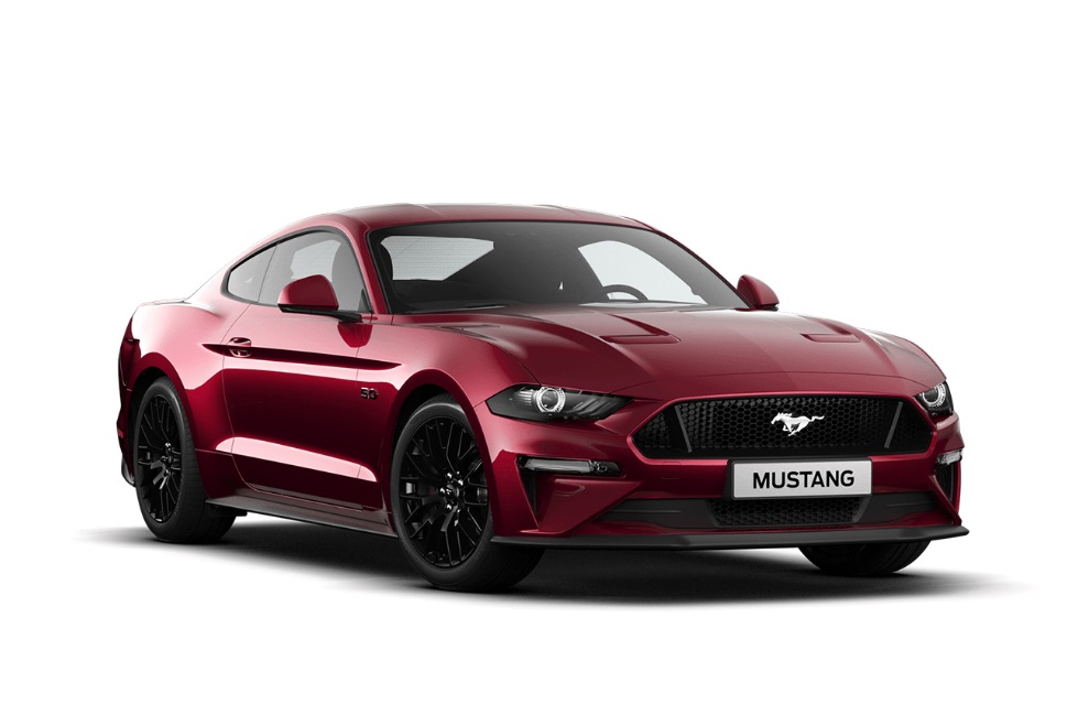 Ford Mustang 6 Restylée (2018 à 2023) - Couleurs, code peinture