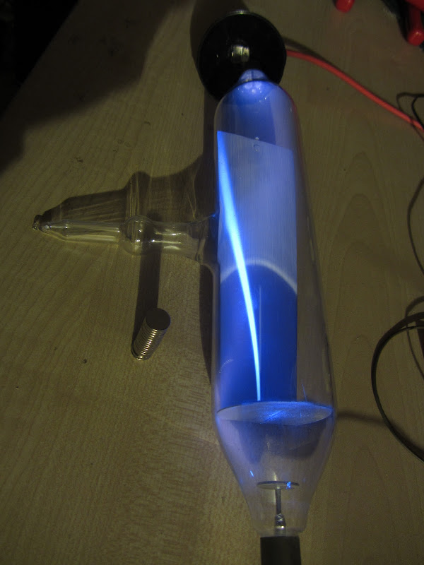 Buxtronix: Crookes Tube - early cathode ray device