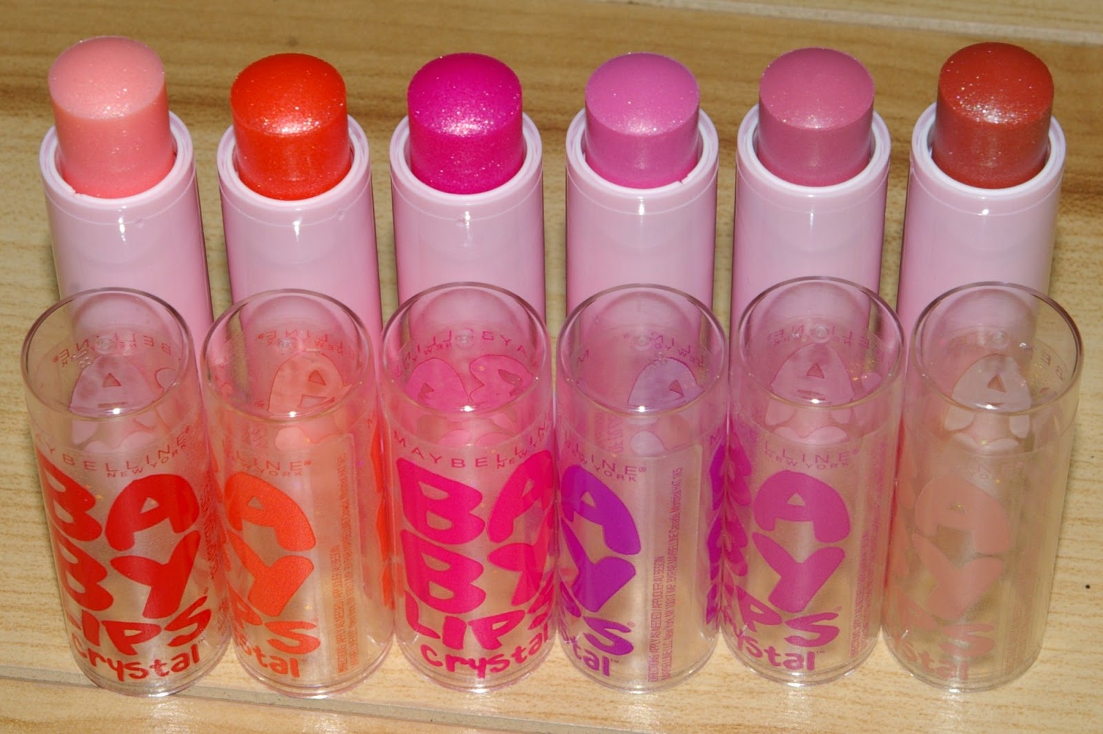 The Polish Jinx: Maybelline Baby Lips Crystal Collection