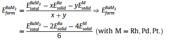 Calculating the cohesive and formation energies (according to an article)
