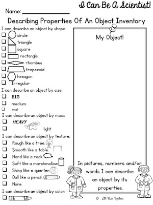Little Miss Hypothesis - Lessons from the Science Lab: Describing ...