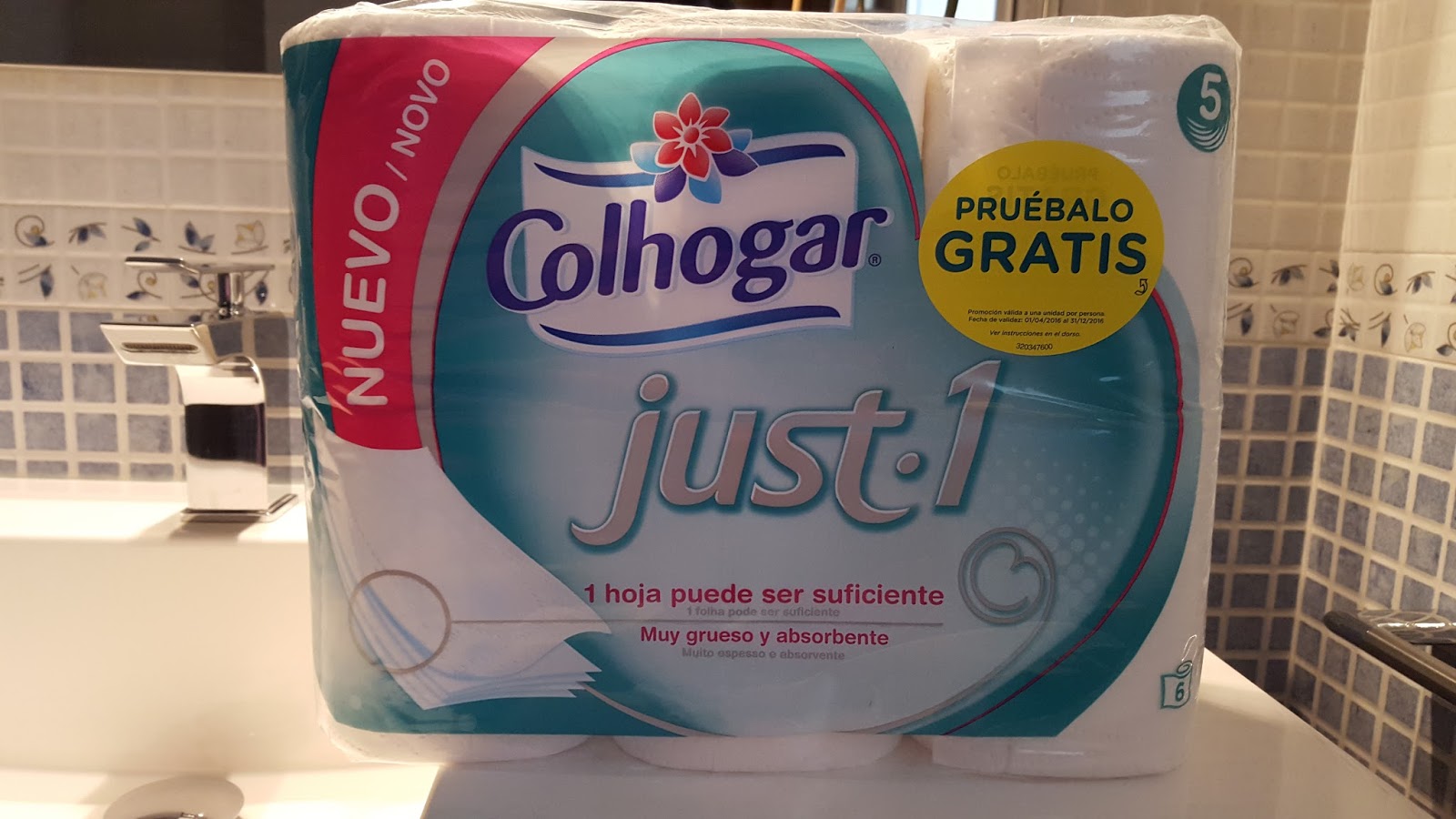 Mis pequeños descubrimientos: Prueba gratis el papel higiénico "Just-1 ...