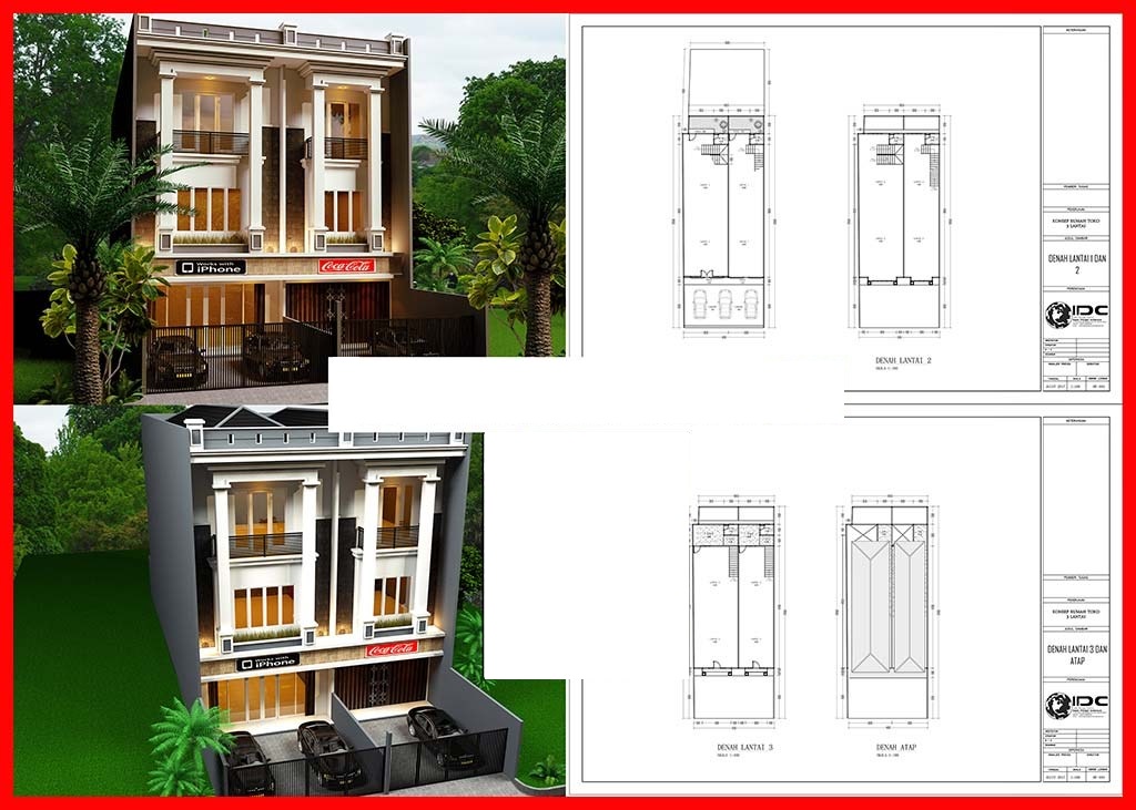 Spesifikasi Desain Ruko | Ruko Design Interior