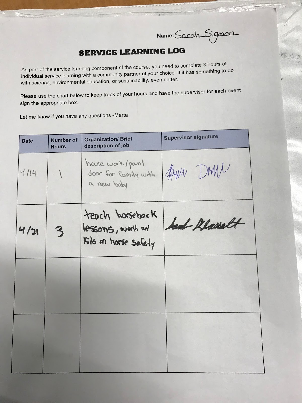 Sarah's Science Blog