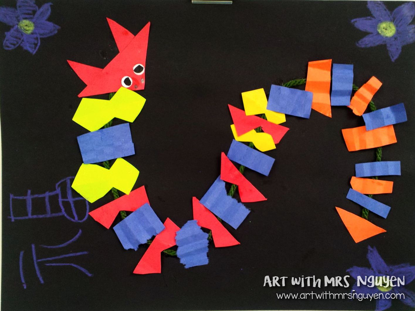 Chinese New Year Dragons (1st/2nd) | Art with Mrs. Nguyen