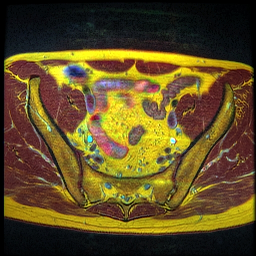 Nevit's blog: Color MRI of male Pelvis