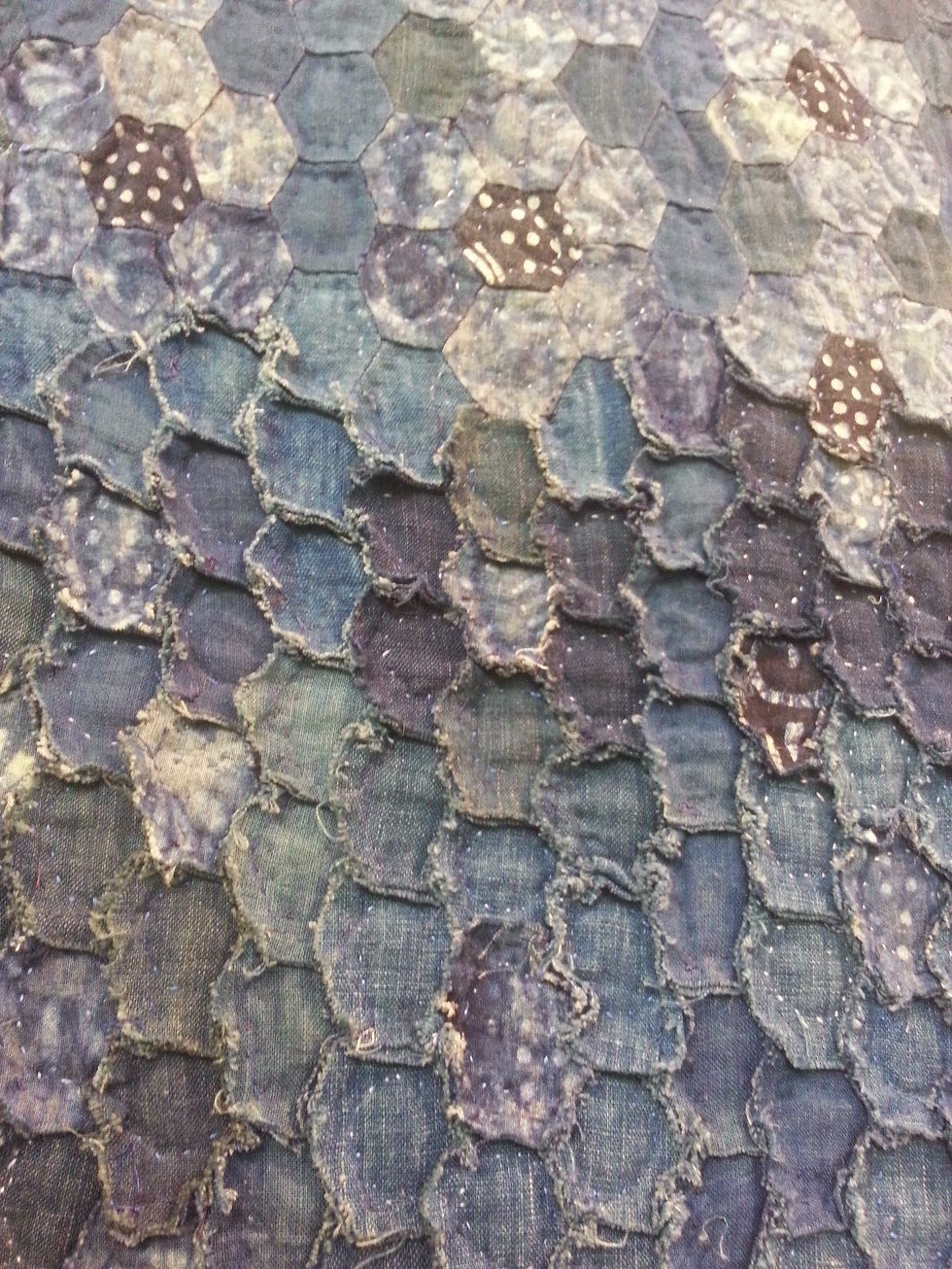 Material Detachment: Japanese Blues: Tokyo Quilt Fest 1