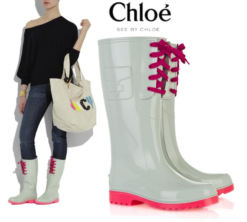 Mi Moda de Vida: ESTAS BOTAS SON PARA CAMINAR....Y PISAR CHARCOS!