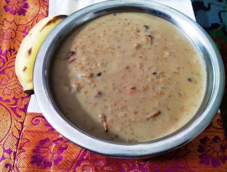 Gothambu (Wheat) Payasam - Cooked Broken wheat prepared in coconut milk ...