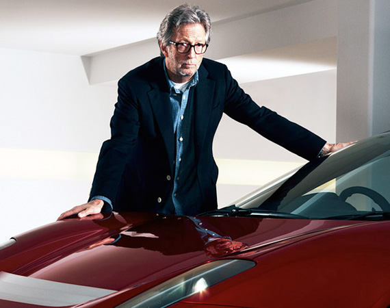 top cool cars: Eric Clapton gets his one off Ferrari SP12 EC