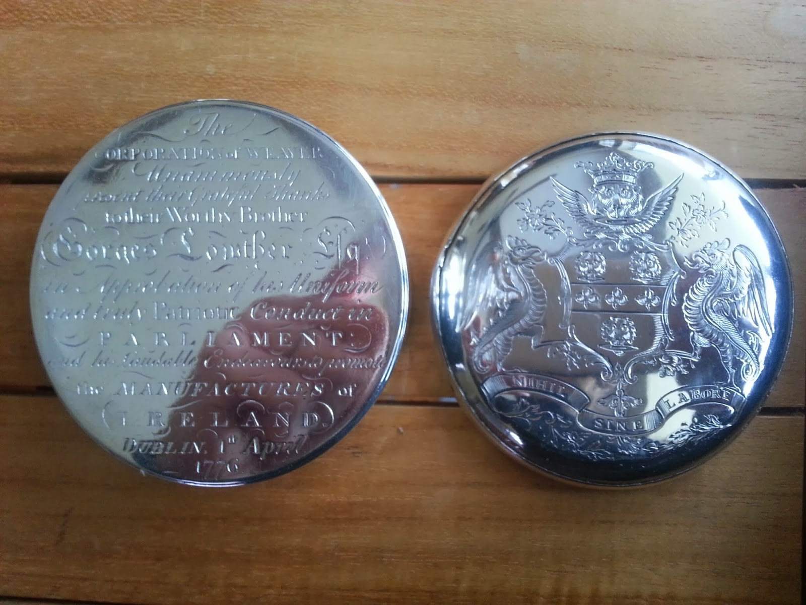 Silver from the Queen Anne, George I, and early George II periods ...