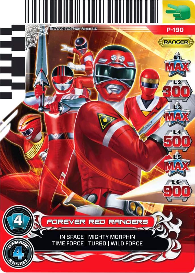 Power Rangers Action Card Game: February 2015