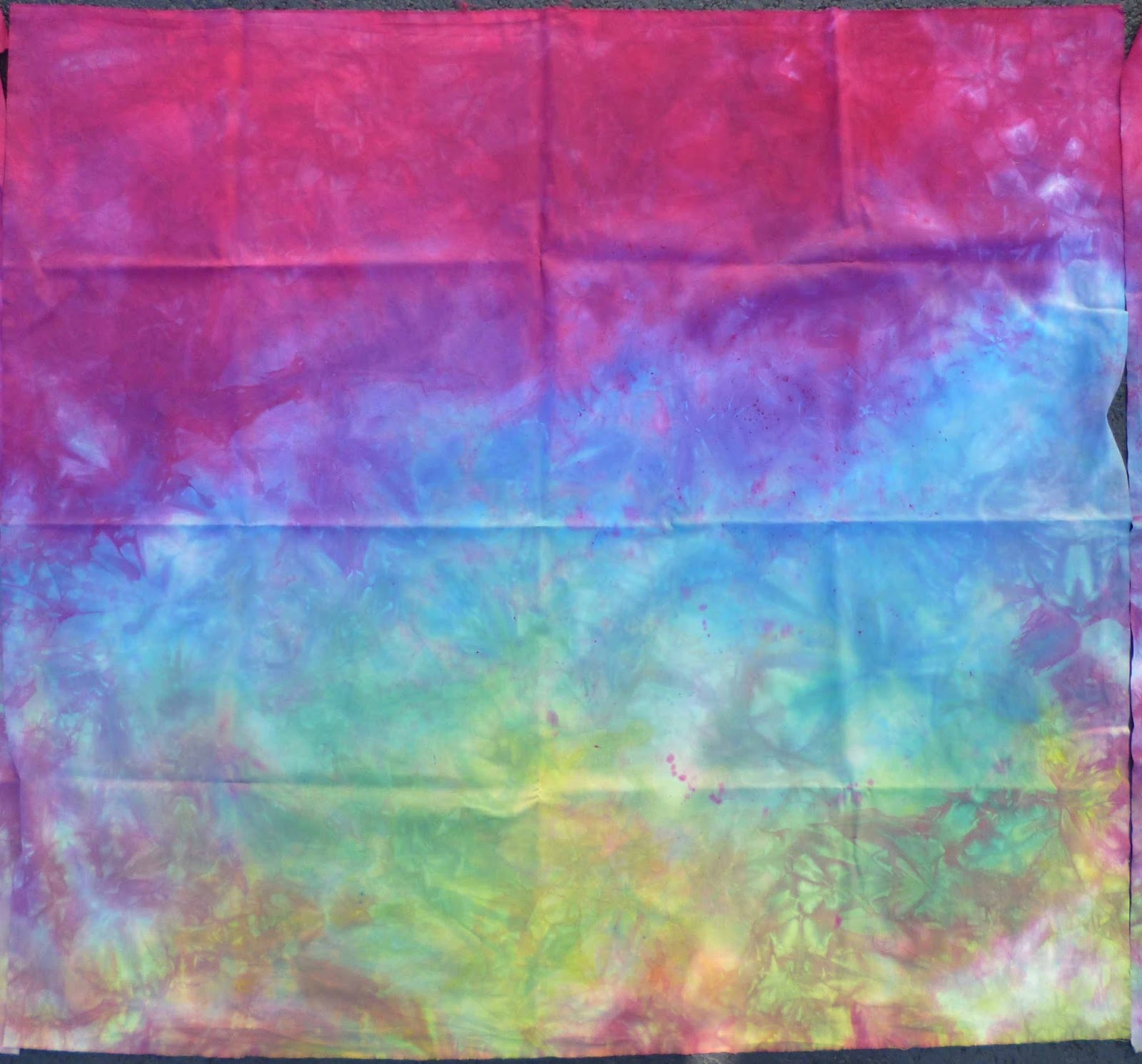 sew sew art: a dyeing project