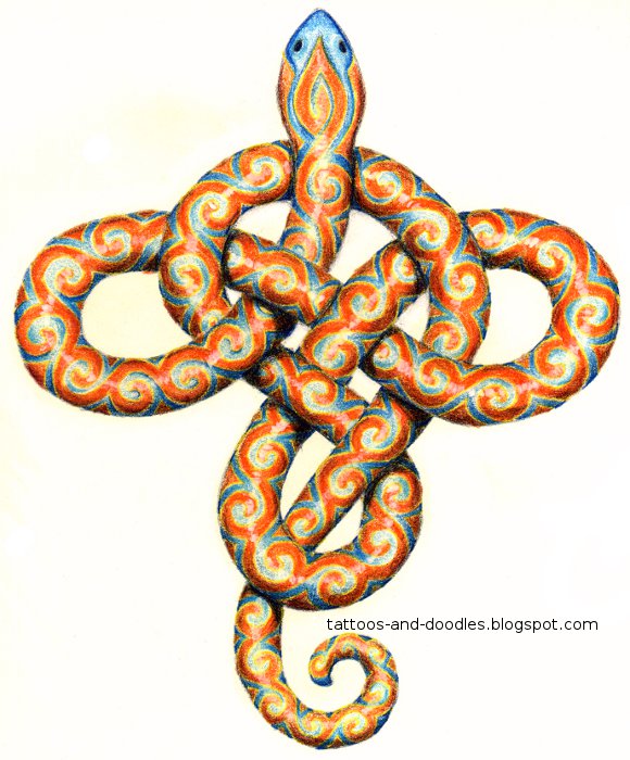 Celtic Knot Snake
