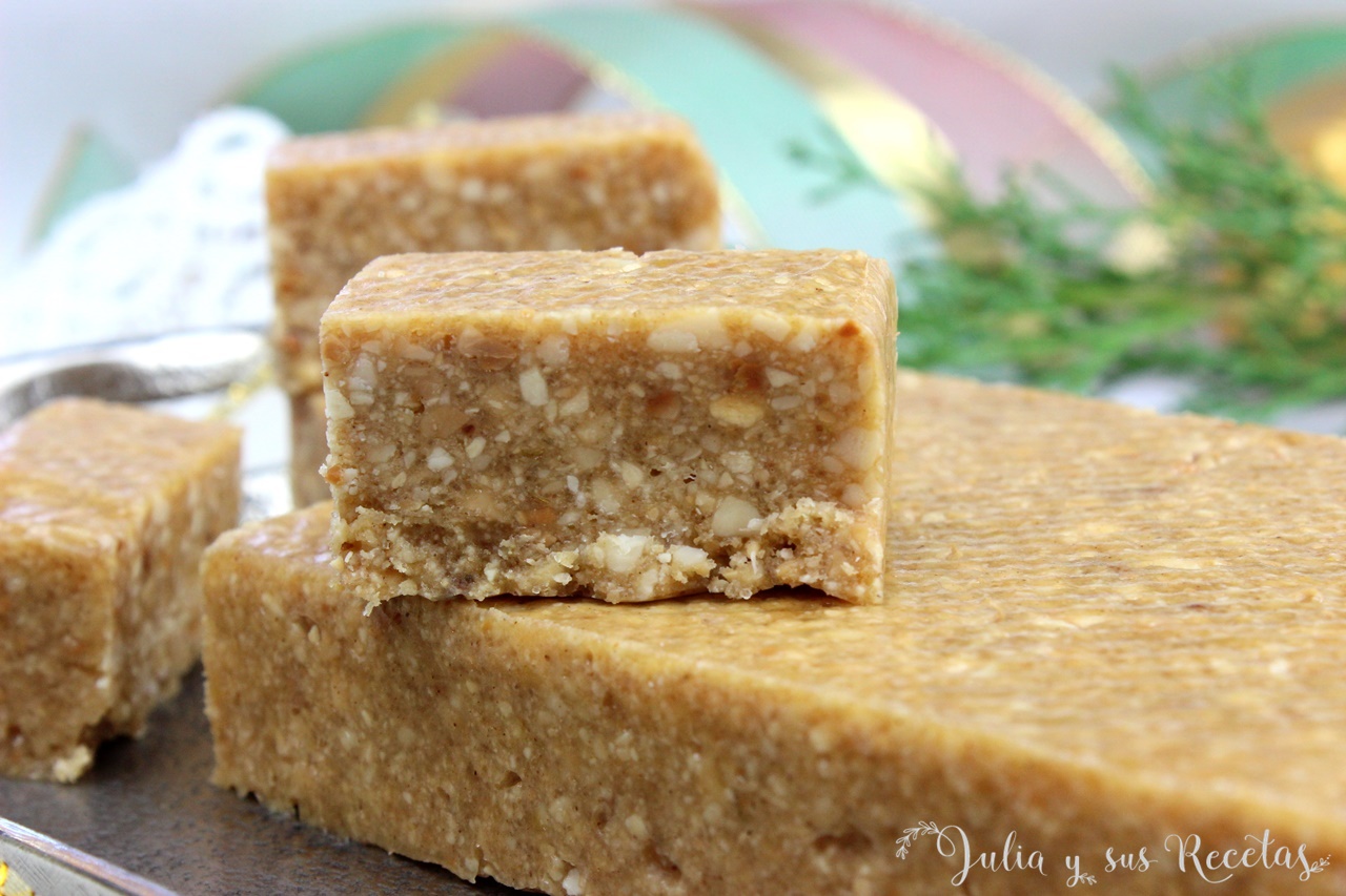 JULIA Y SUS RECETAS: Turrón de Jijona casero