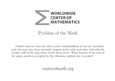 The Center of Math Blog: Problem of the Week